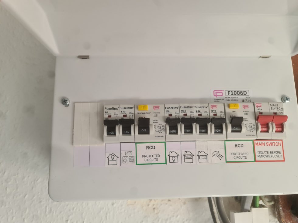 Fuse Box, Consumer Unit, Fuse Board Installation